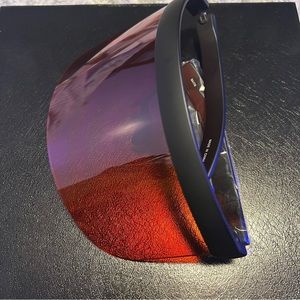 Accessories | New Futuristic Oversized Visor Sunglasses Face Shield Red ...